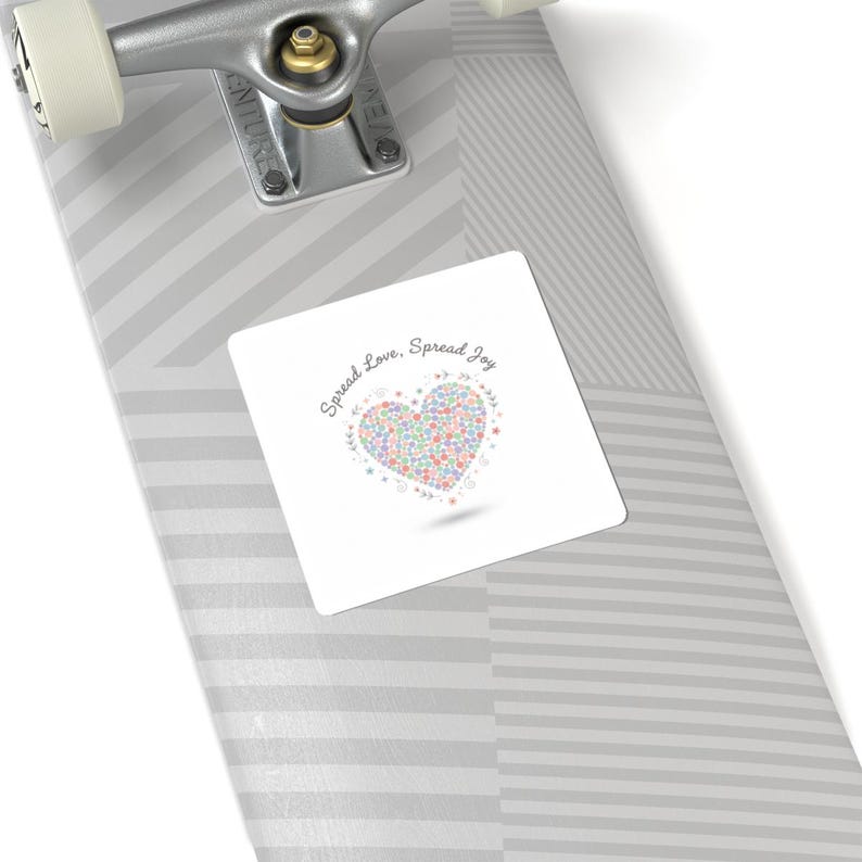Spread Love Spread Joy Heart Sticker | Micro-romance, Galentines Pastel ...