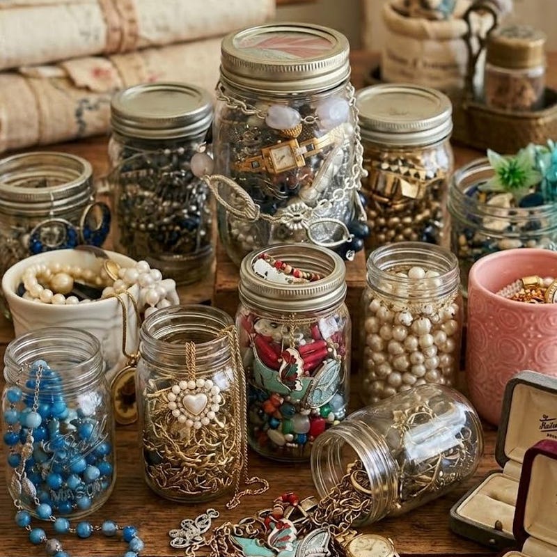 Jewelry Jars - Etsy