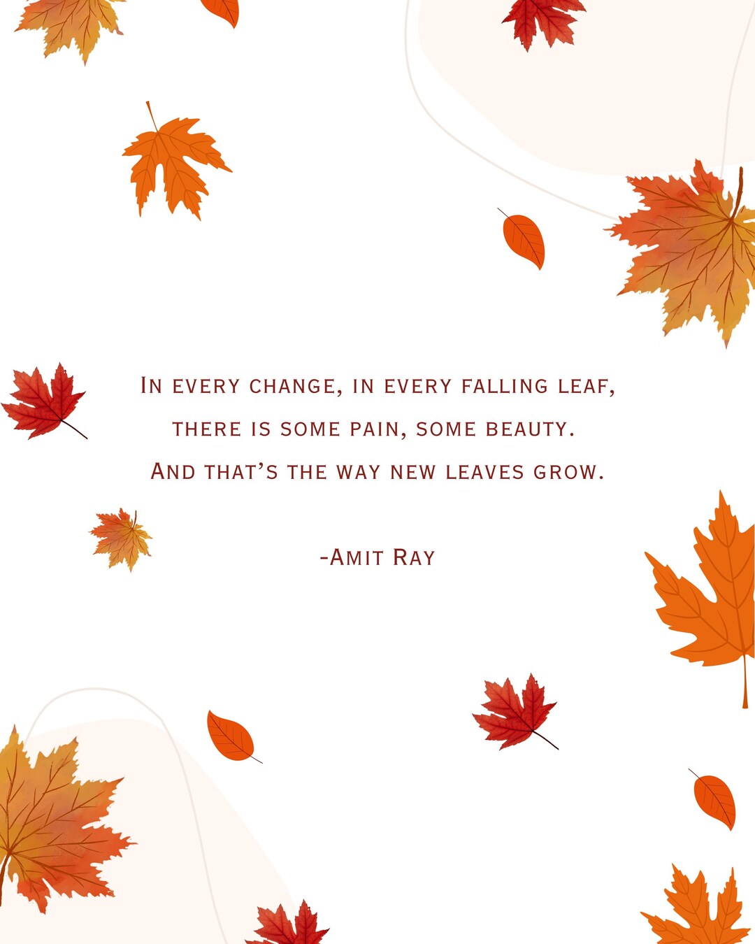Fall Quote Printable Decor - Etsy