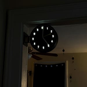 3D Printed Train Style Clock - Etsy