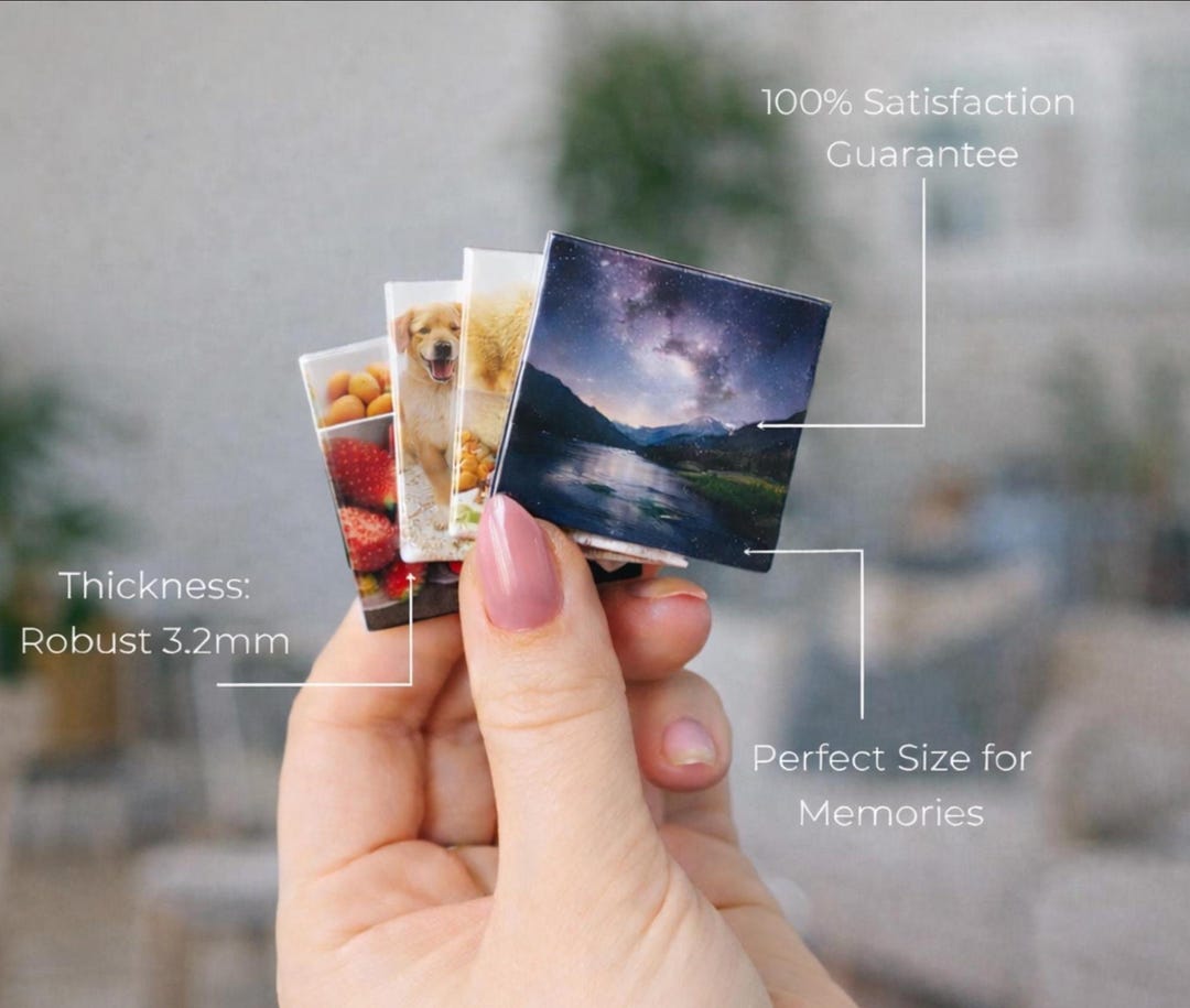 Personalized Button Photo Magnets 2x2 | Custom Fridge Photo Magnet ...