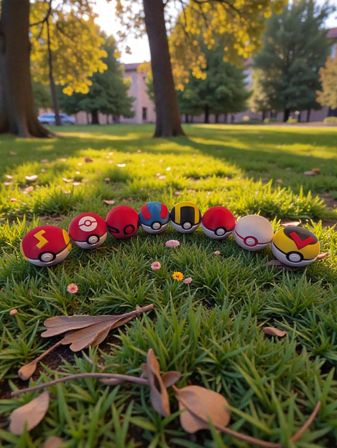 Pokéball Inspired 3D Printed Display | Gamer Desk Decor | Monster ...