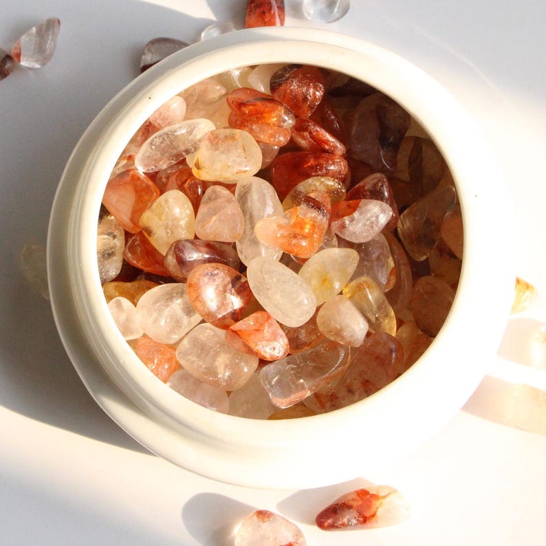 Natural Crystal Chips 5–7mm Gemstone Chips for Jewelry Making DIY Craft ...