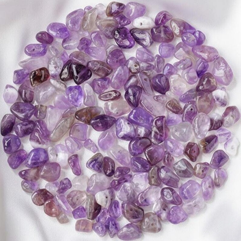 Natural Drilled Crystal Stones Bulk, Jewelry Making Supplies, Pre ...