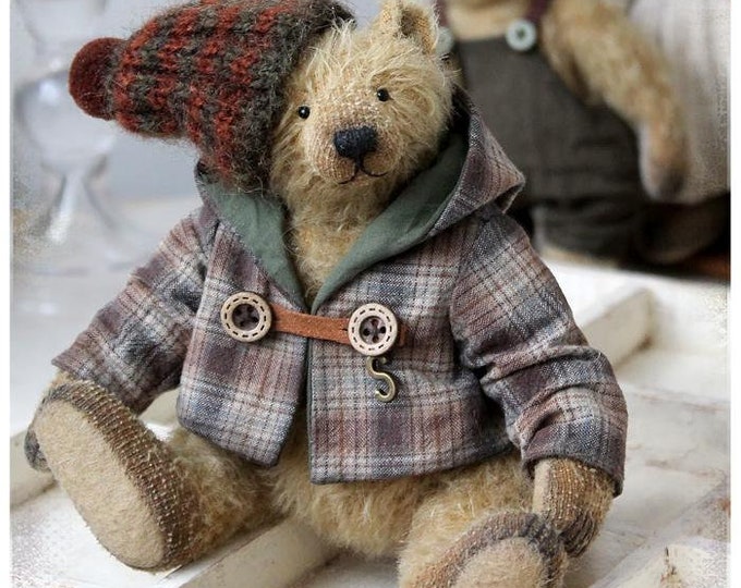 Teddy Bear Sebastian OOAK 17,5 Cm (7 Inch) - Etsy