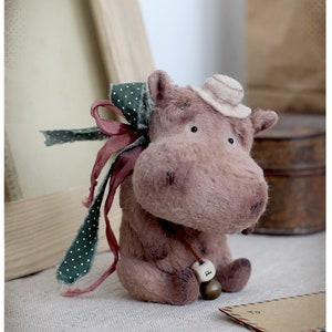PATTERN Download to Create Teddy Like Hippo 13,5 Cm /5,3 Inches - Etsy