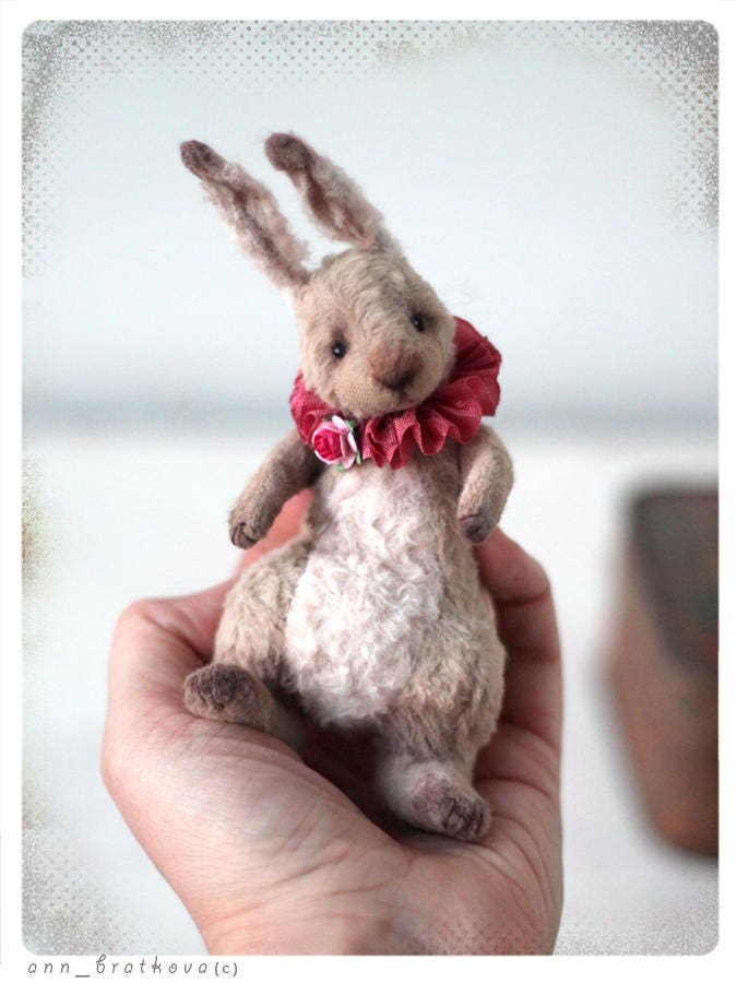 PATTERN Download to Create Teddy Like Easter Rabbit) 5 Inch - Etsy