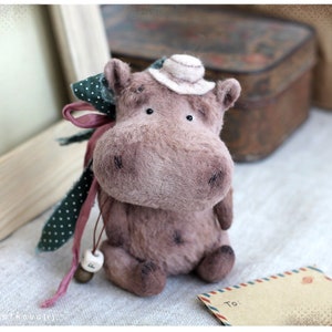 PATTERN Download to Create Teddy Like Hippo 13,5 Cm /5,3 Inches - Etsy