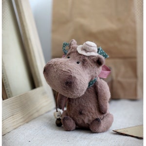 PATTERN Download to Create Teddy Like Hippo 13,5 Cm /5,3 Inches - Etsy