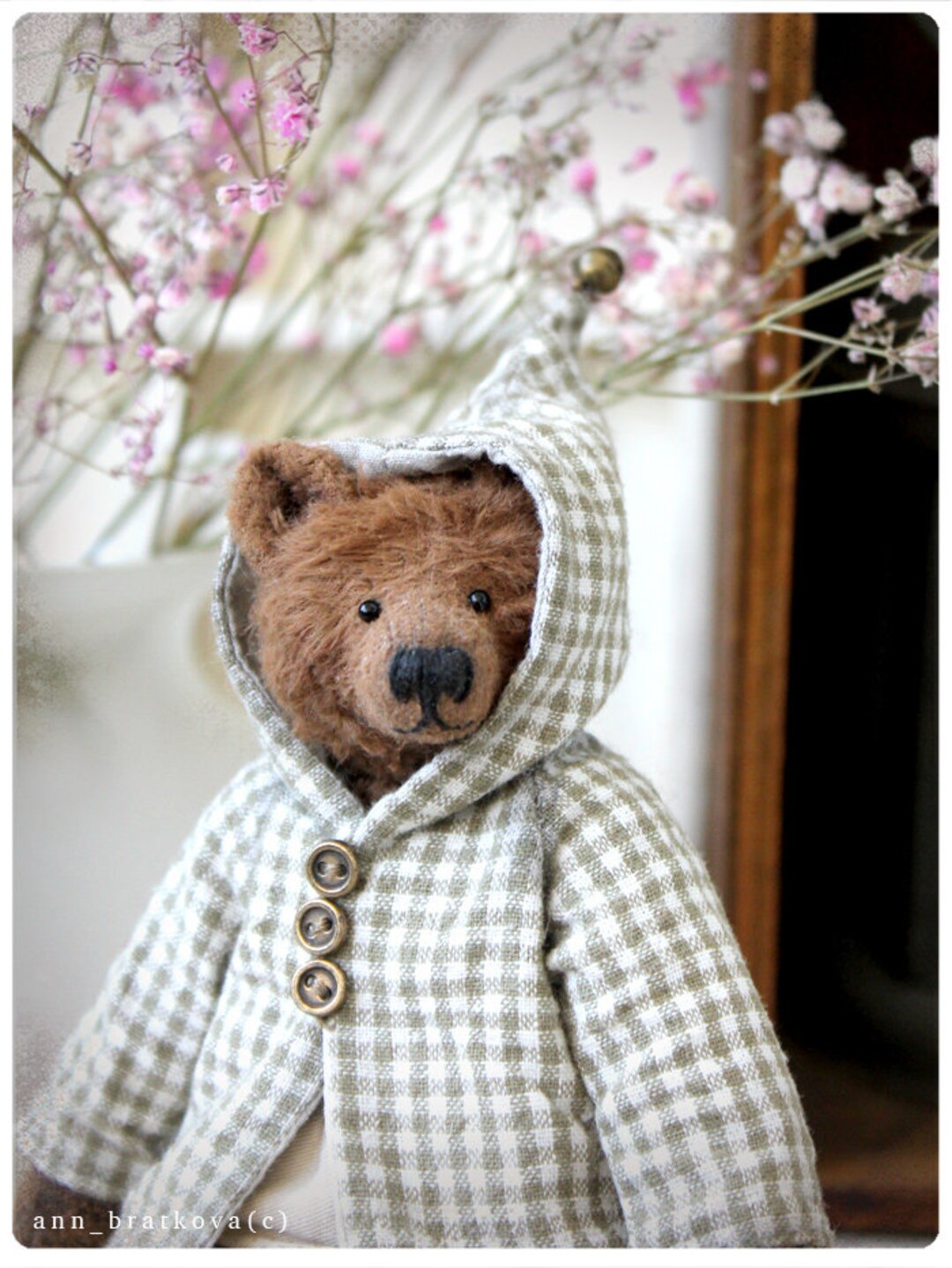 Artist Bear Kurt OOAK 14 Cm 5,5 Inch - Etsy