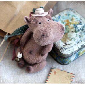 PATTERN Download to Create Teddy Like Hippo 13,5 Cm /5,3 Inches - Etsy