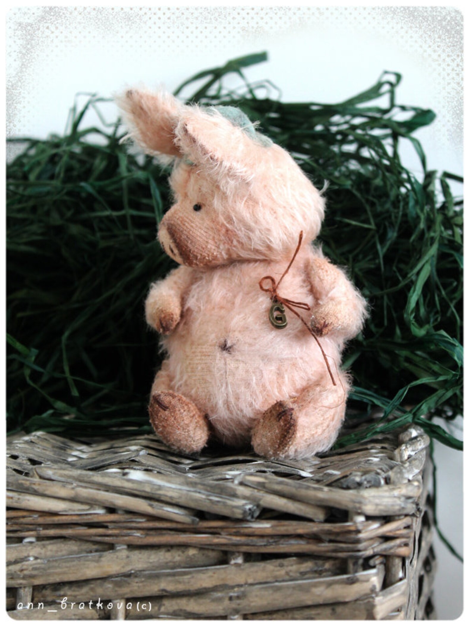 PATTERN Download to Create Teddy Like Pig George 15 Cm 6 Inch - Etsy