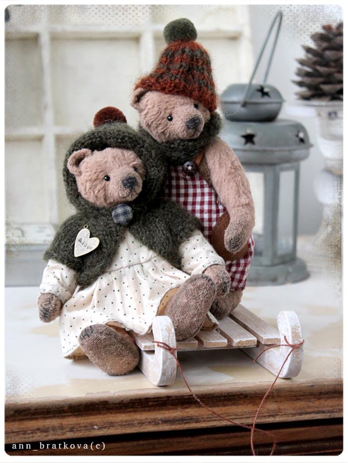 PATTERN Download to Create Teddy Like Bear Grey&gretta 15 Cm 6 Inch and ...