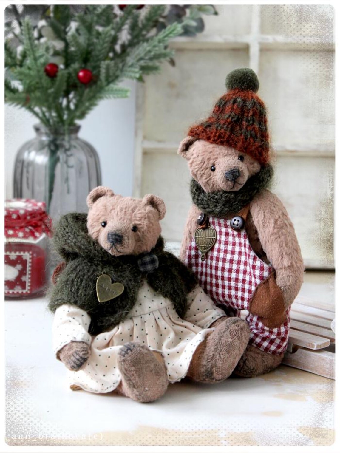 PATTERN Download to Create Teddy Like Bear Grey&gretta 15 Cm 6 Inch and ...