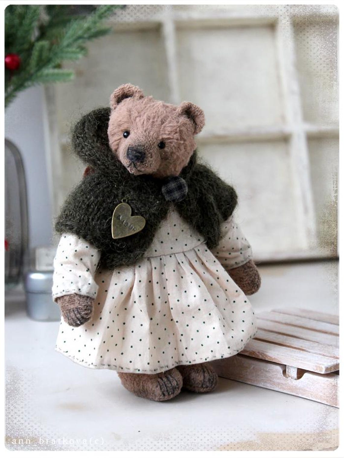 PATTERN Download to Create Teddy Like Bear Grey&gretta 15 Cm 6 Inch and ...