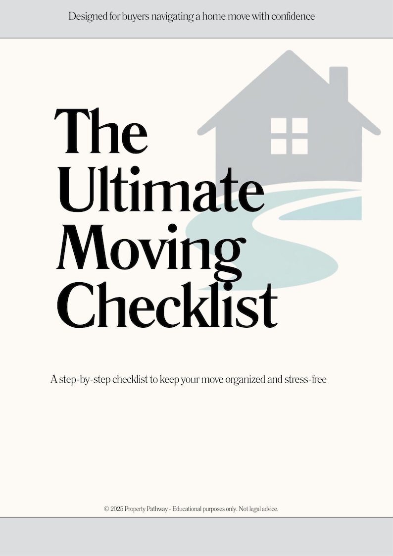 Ultimate Moving Checklist Printable | Moving Planner, Address Change ...