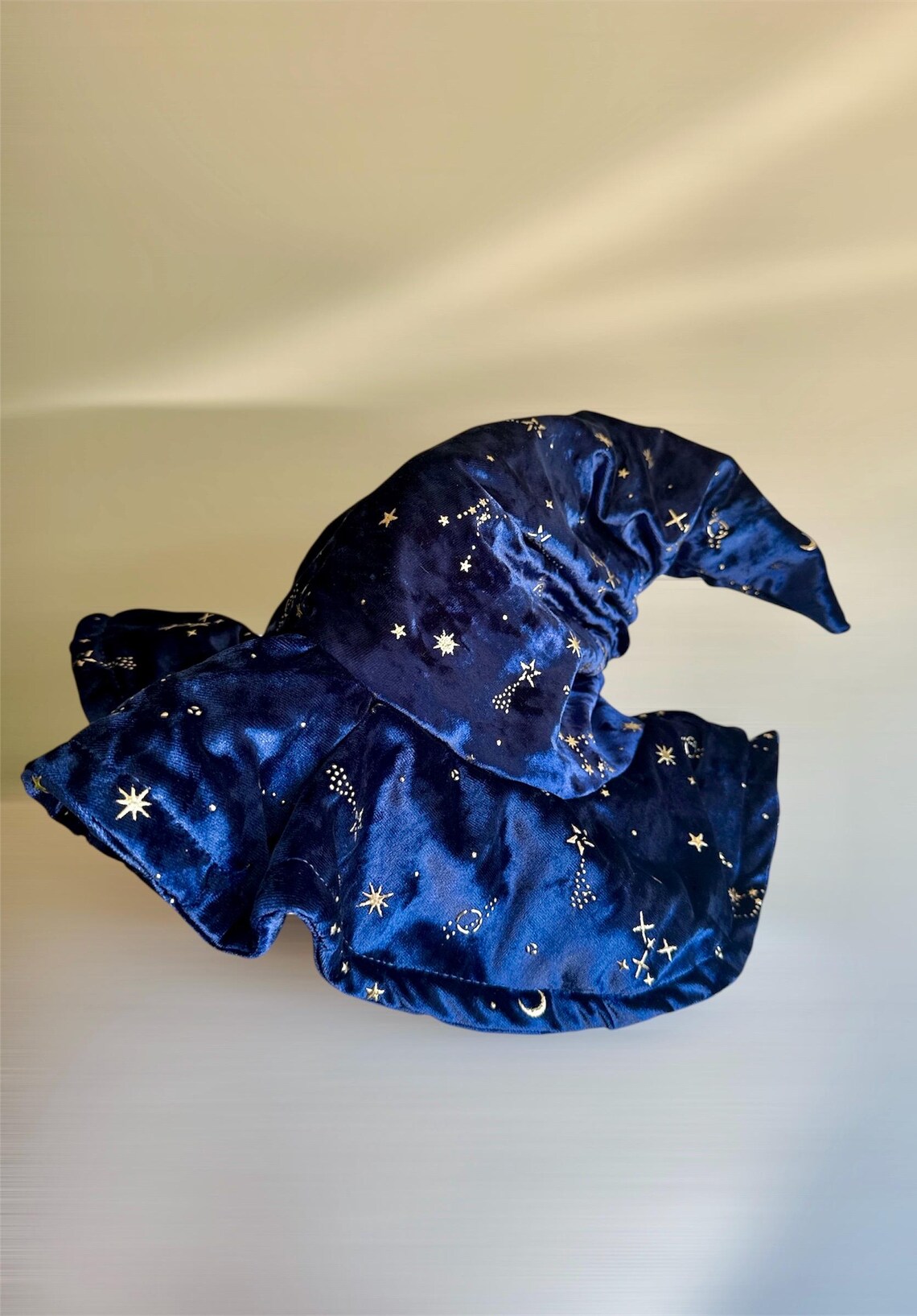 Slouchy Witch Hat | Astrology Halloween Wizard Costume | Fairy Pixie ...