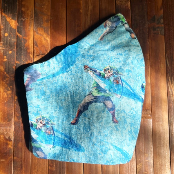 Legend of Zelda Face Mask - Etsy