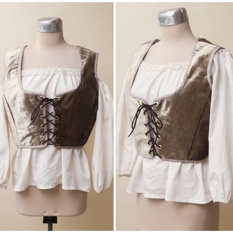 Silver Corset - Etsy
