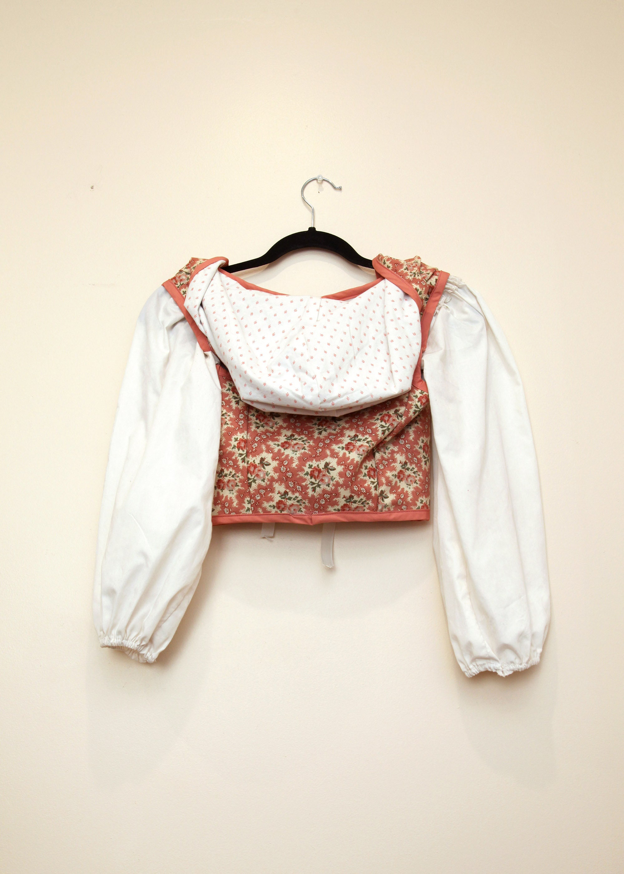 Floral Corset Vest | Cottagecore Fairy Bodice | Fairycore Fantasy ...