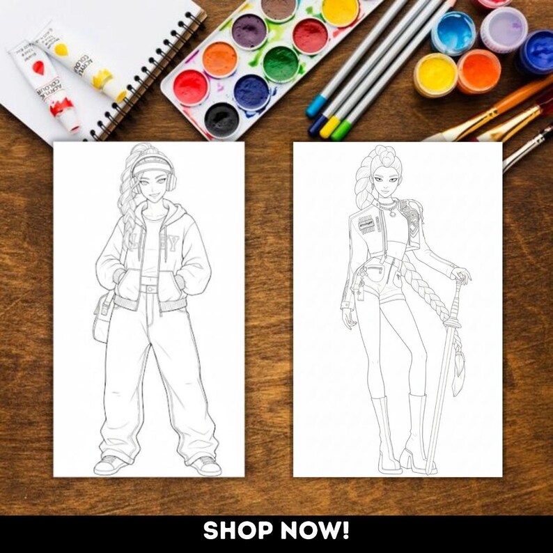Kpop Demon Huntrix Rumi Coloring Book, Huntrix Saja, 10+ (PDF Printable ...