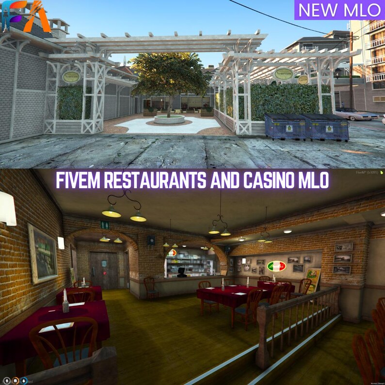 Fivem Restaurant Mlo: Optimized Custom Interior - Etsy UK