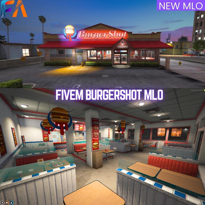 Fivem Burgershot Mlo: New Custom Interior - Etsy