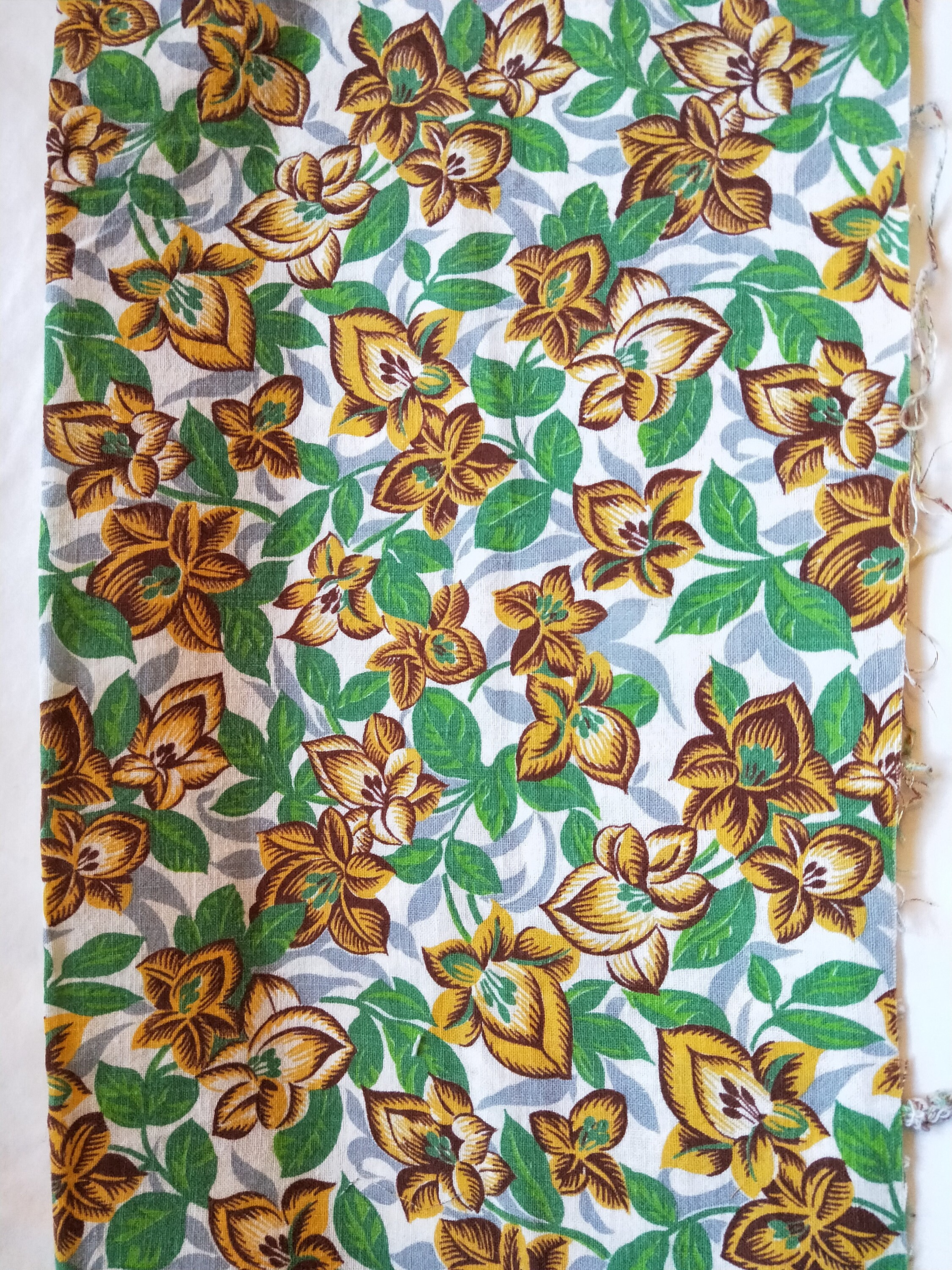 Vintage American Feed sack fabric fat quarter 18 x 22' cotton novelty ...