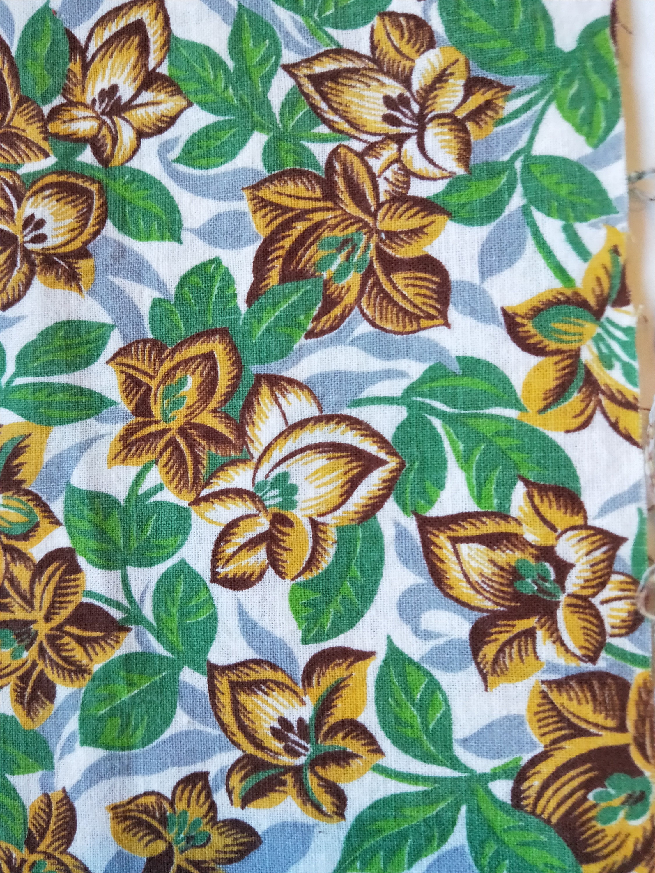 Vintage American Feed sack fabric fat quarter 18 x 22' cotton novelty ...