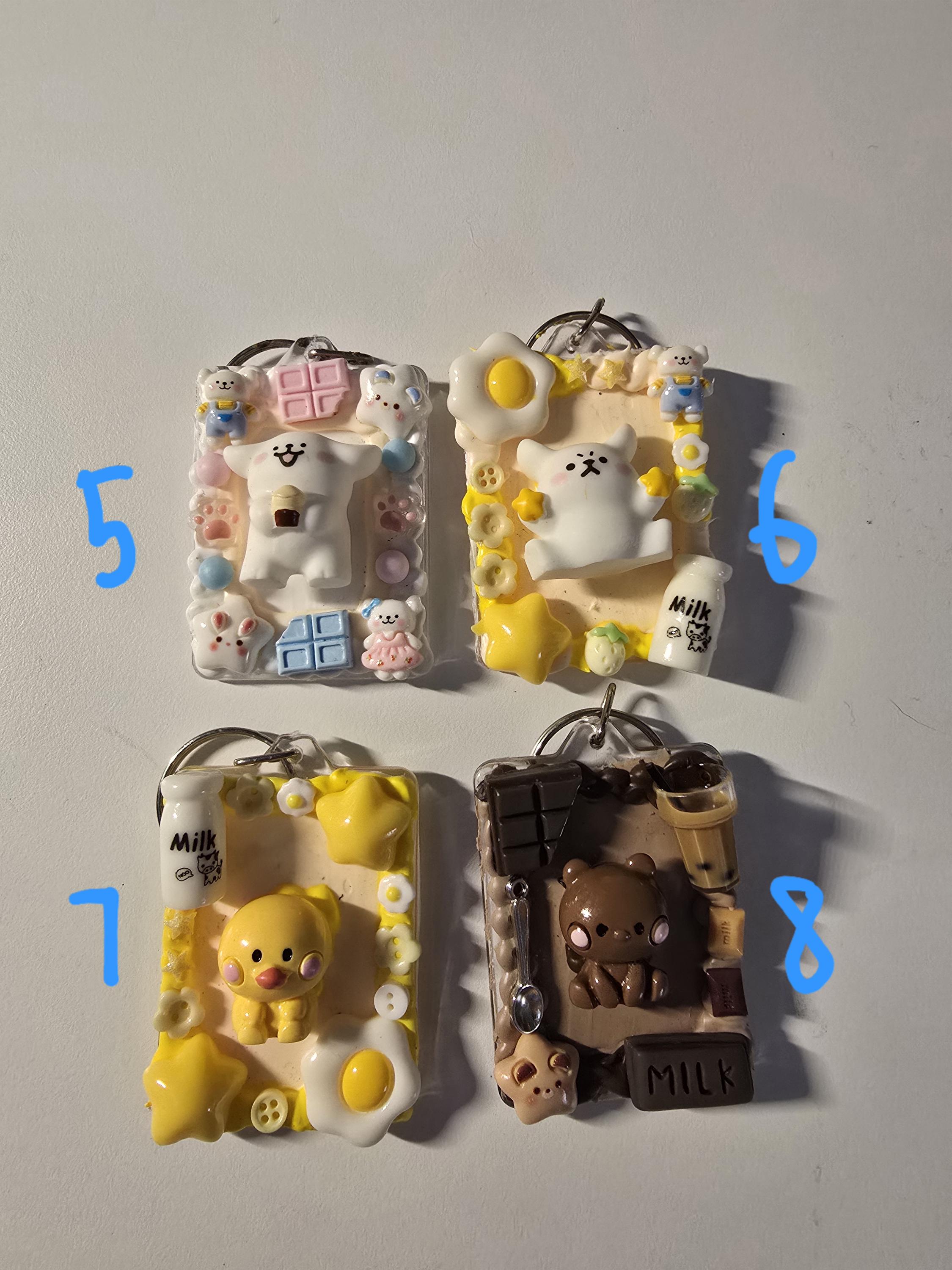 Cute Decoden Keychain - Etsy