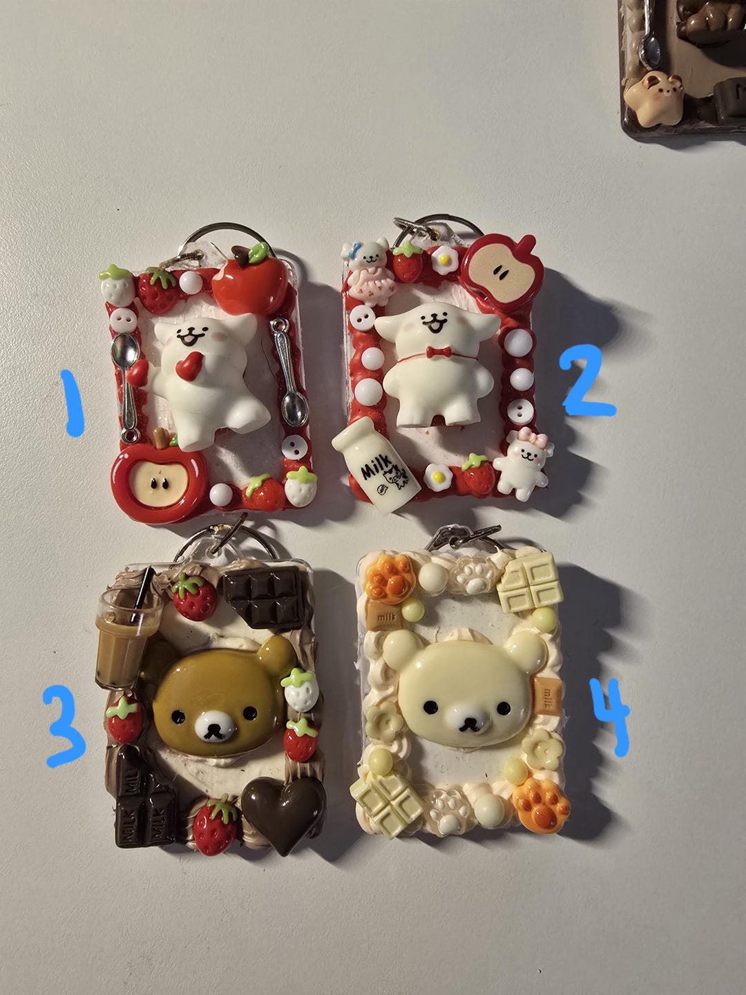 Cute Decoden Keychain - Etsy