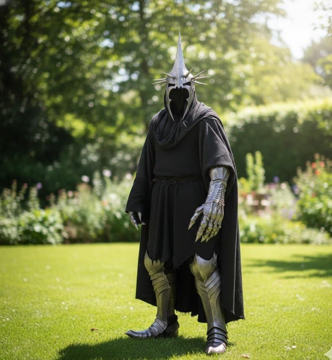 Dark Knight Spiked Handmade Medieval Steel Gothic Armor LARP Coseplay ...