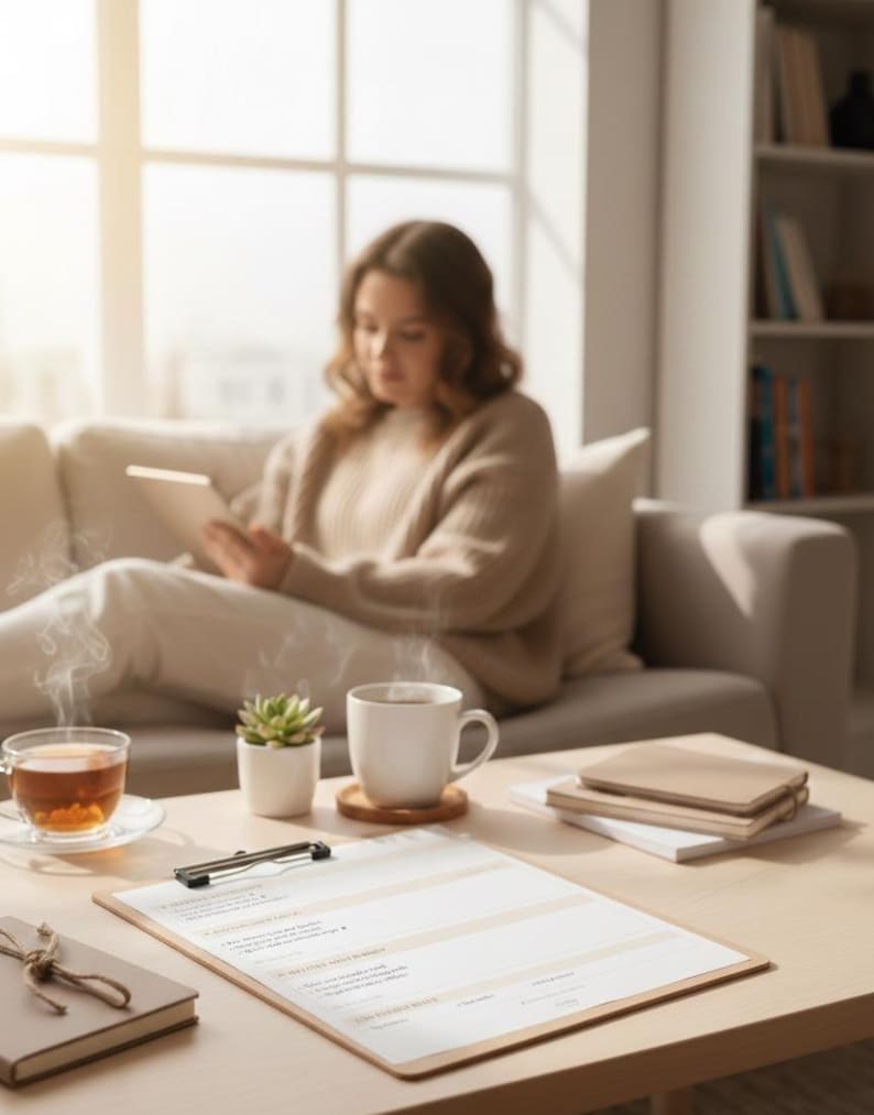 Daily Cleaning Checklist Printable | Minimalist Home Reset (PDF ...