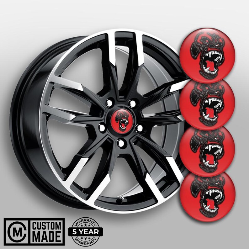 Custom 3D Domed Wheel Cap Emblems, High Gloss Decals, Resin Rim Center ...