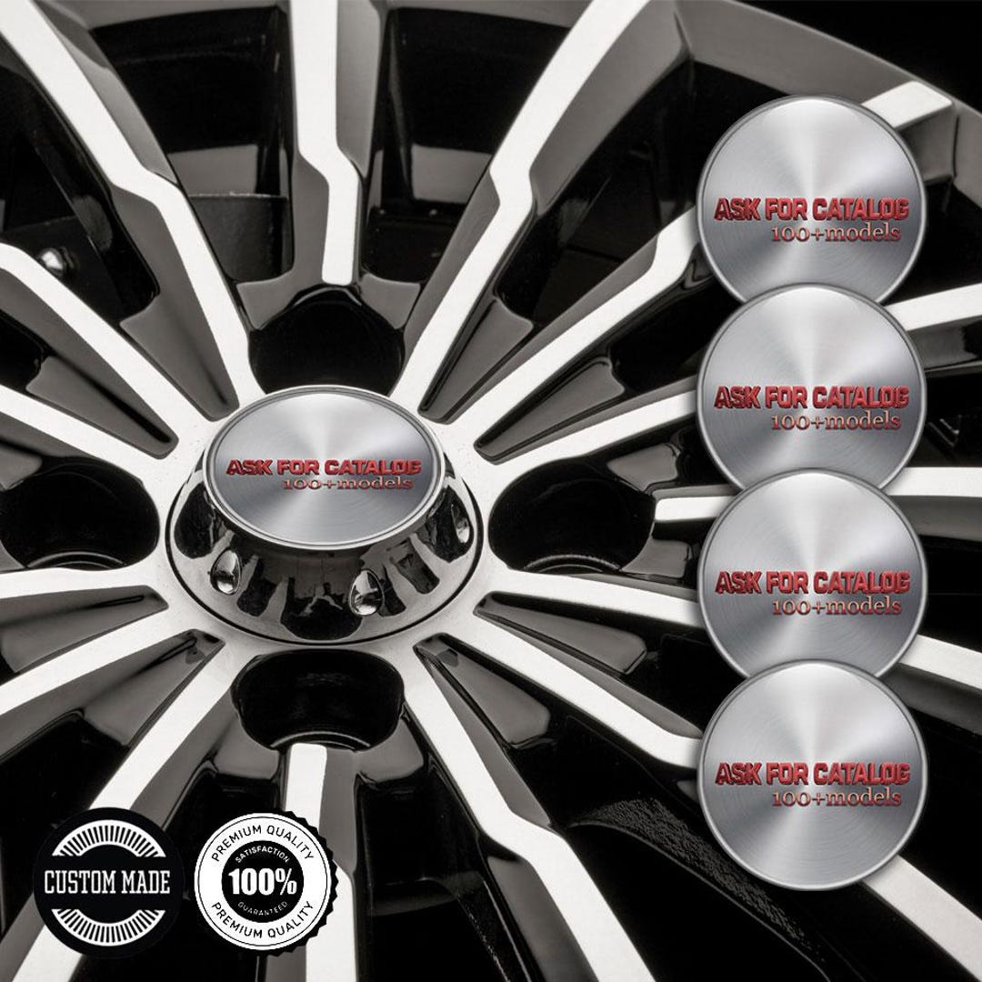 3D Gel Domed Decals, Custom Resin Wheel Center Emblems, Glossy Car Rim ...