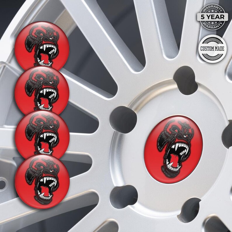 Custom 3D Domed Wheel Cap Emblems, High Gloss Decals, Resin Rim Center ...
