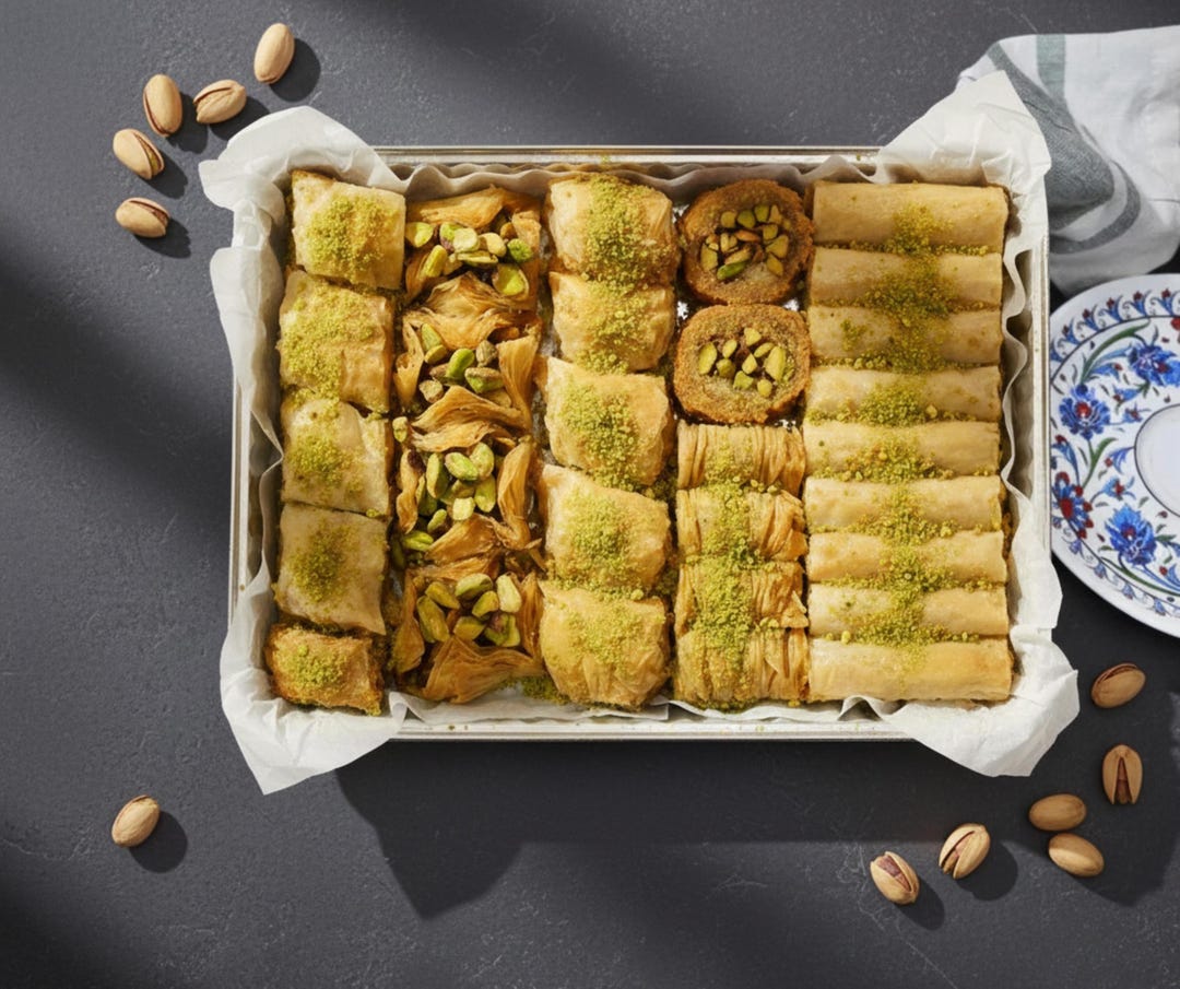 Handcrafted Assorted Baklava | Gourmet Pistachio Dessert Gift - Etsy