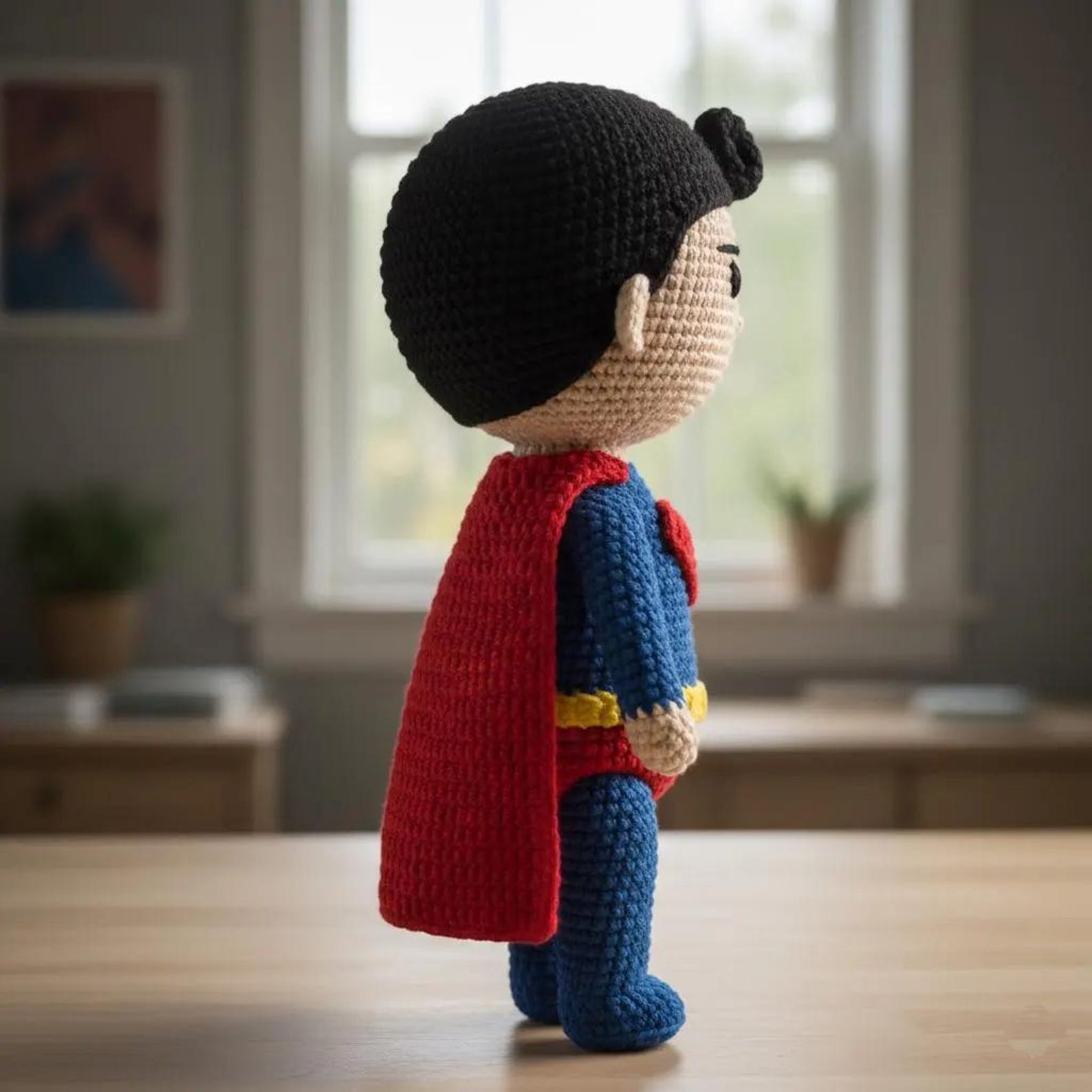 Superman Crochet Pattern PDF - Realistic Amigurumi Superhero Doll ...