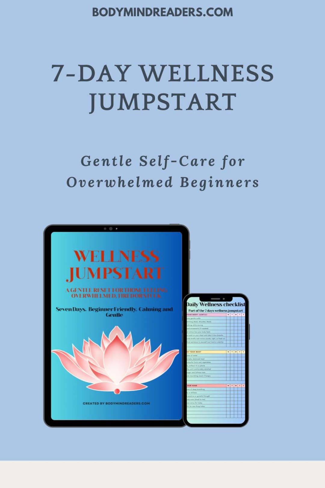 7-day Wellness Jumpstart for Overwhelmed Beginners | Gentle Self-care ...