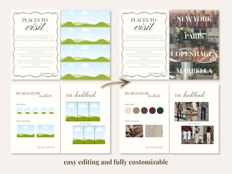 2026 Rebrand Magazine Template | Glow up Guide | It Girl Journal | Old ...