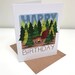 Happy Birthday Camping Greeting Card - Etsy