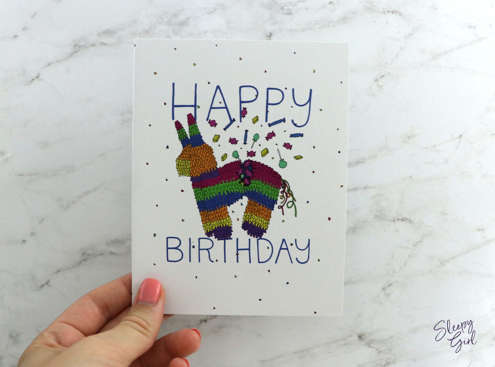 Happy Birthday Pinata - Etsy