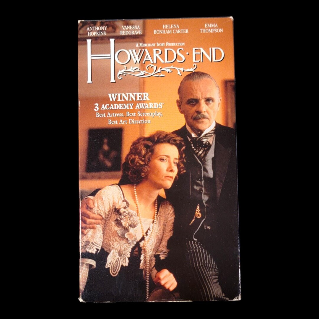 Howards End VHS 1992 Columbia Tristar Merchant Ivory Oscar Winner - Etsy