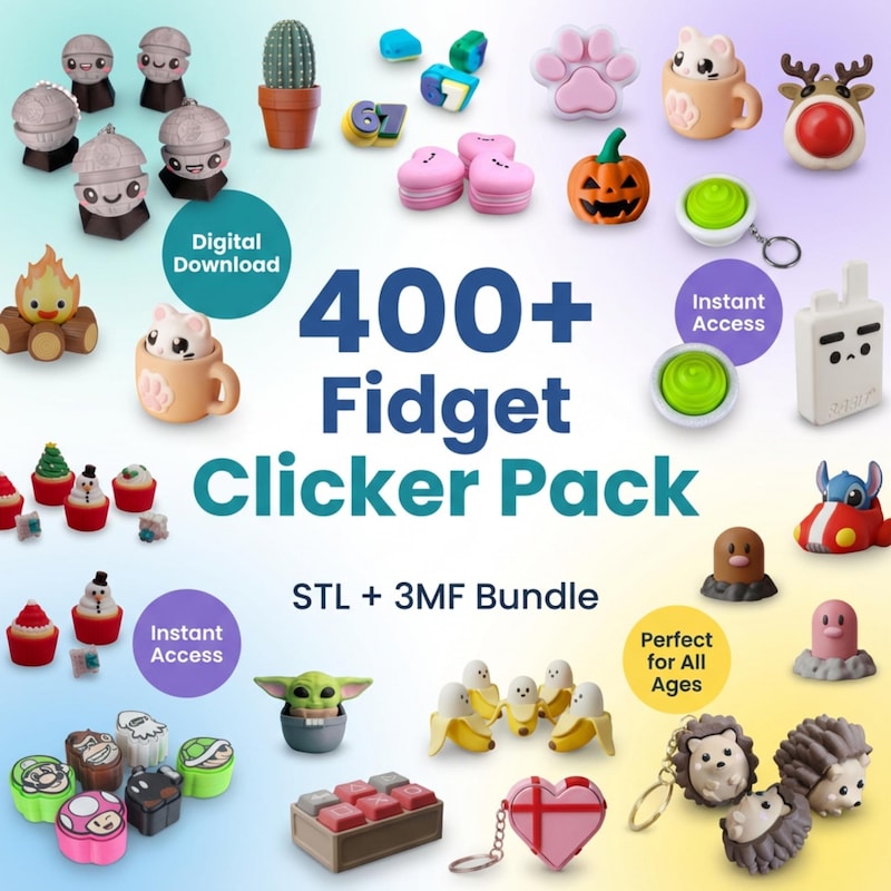 3d Print Clicker Files Stl - Etsy