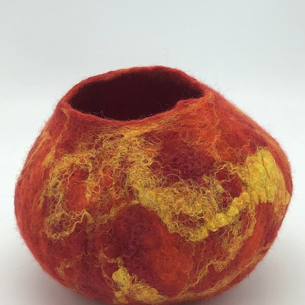 Felted Wool Bowl - Etsy