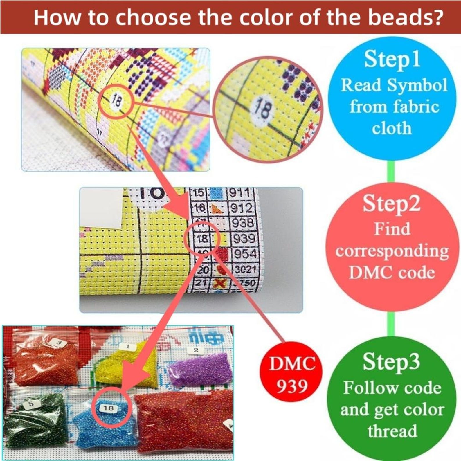 DIY Bead Embroidery Kit Women and Roses，bird Animal Needlepoint Kits ...