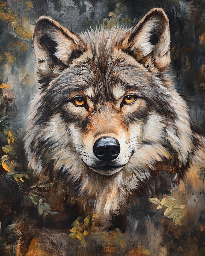 DIY Beadwork Kit - Tiger, Lion, Eagle, Elephant, Leopard, Wolf Animal ...