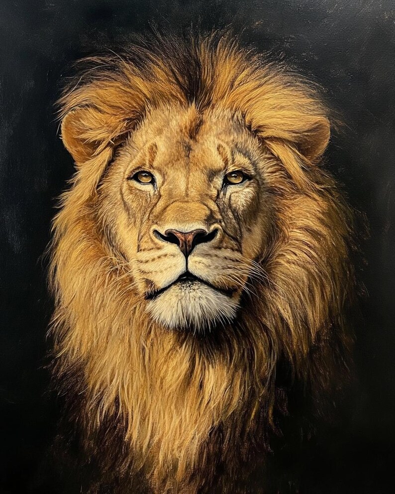 DIY Beadwork Kit - Tiger, Lion, Eagle, Elephant, Leopard, Wolf Animal ...