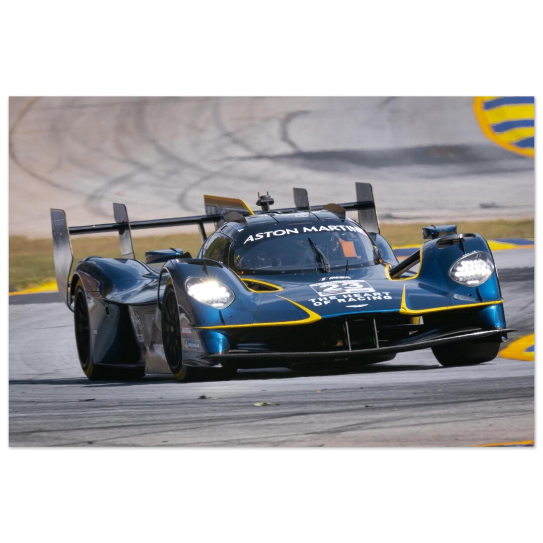 IMSA Aston Martin Valkyrie Racing Car Wall Art Print – Motorsport ...