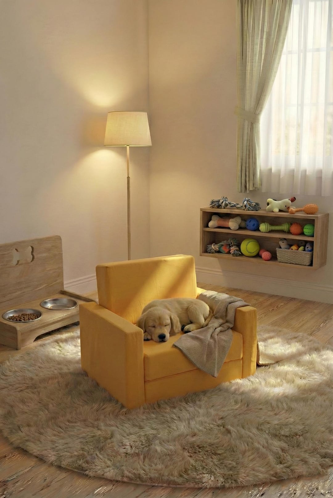 Washable Dog Sofa Bed, Human Grade Foam Pet Couch, Fold Out Sleeper for ...